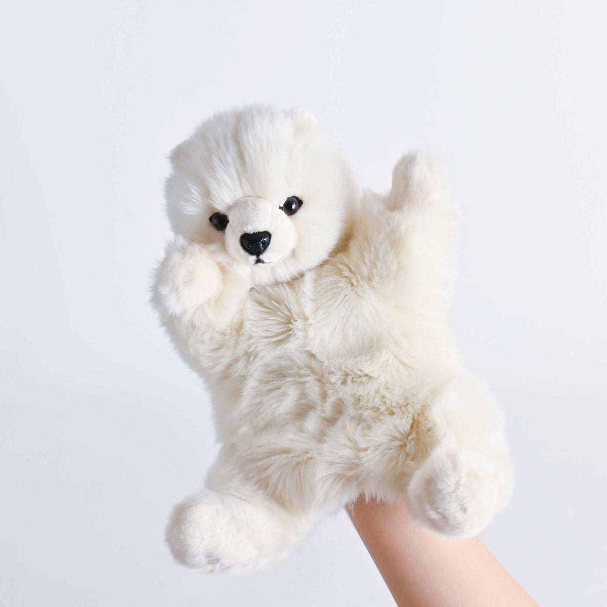 【HANSA/ハンサ】 ハンドパペット ホッキョクグマ ぬいぐるみ – BASIC AND ACCENT ONLINE STORE